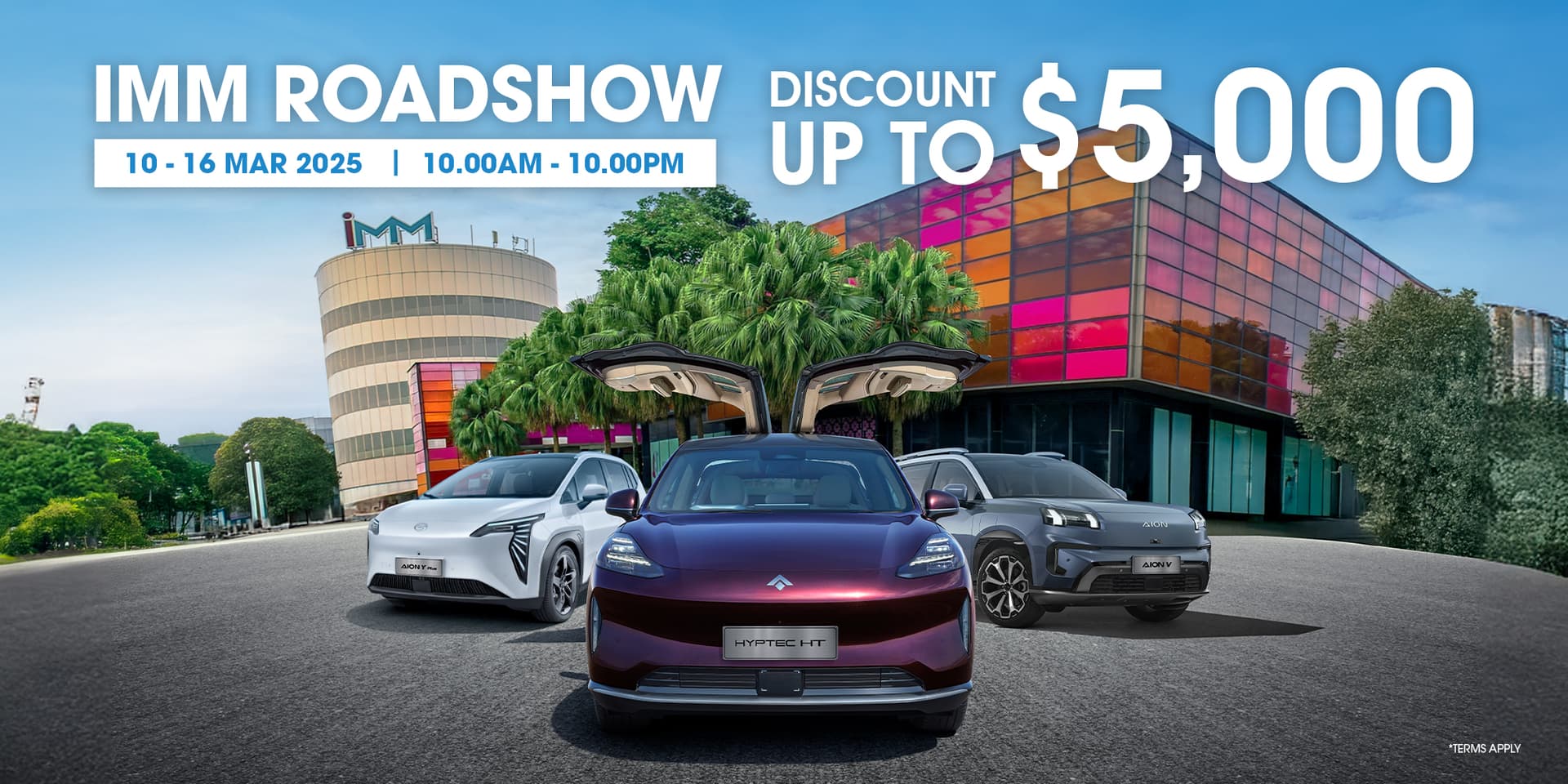 Get the best deals on Aion EV cars in Singapore during the 2025 IMM ...